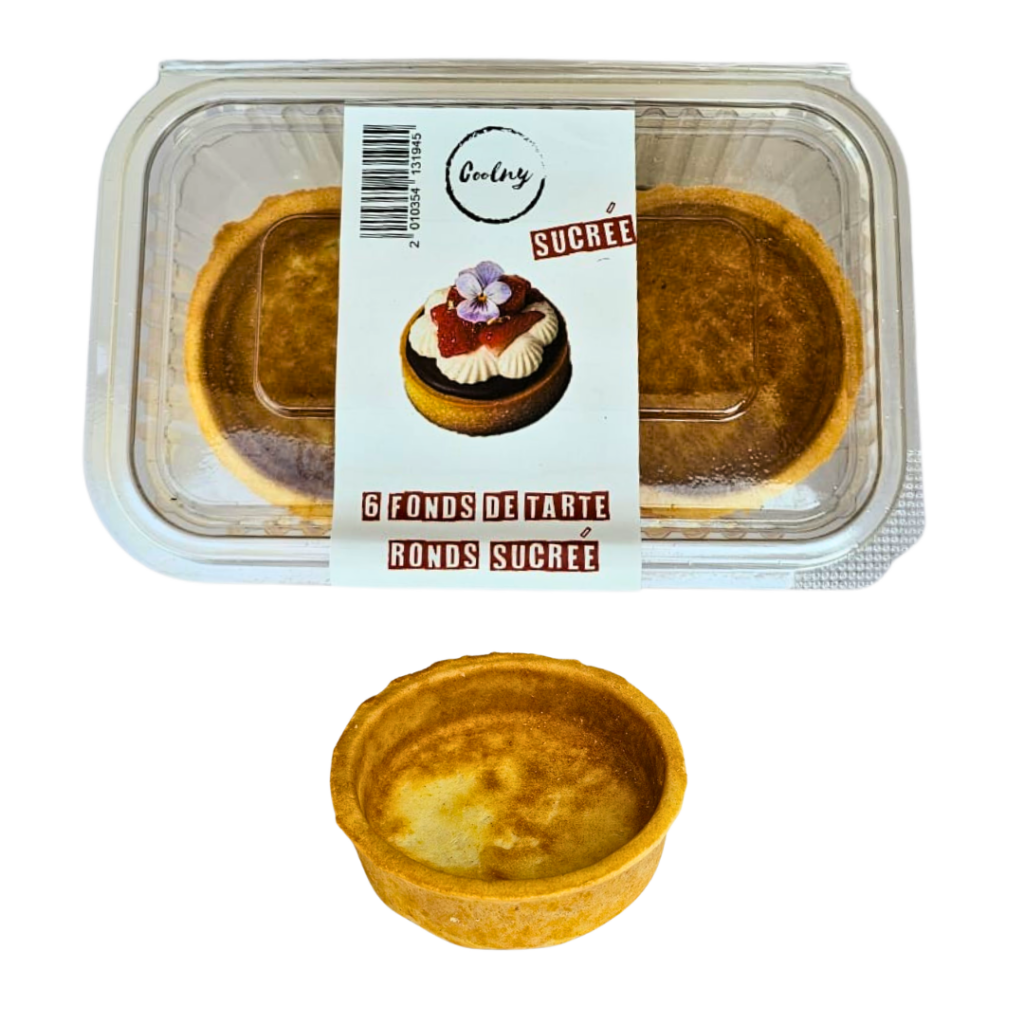 Rond sucrée 6 piéces - Coolny Biscuits